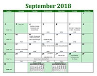 Calendars - École Argyle Secondary