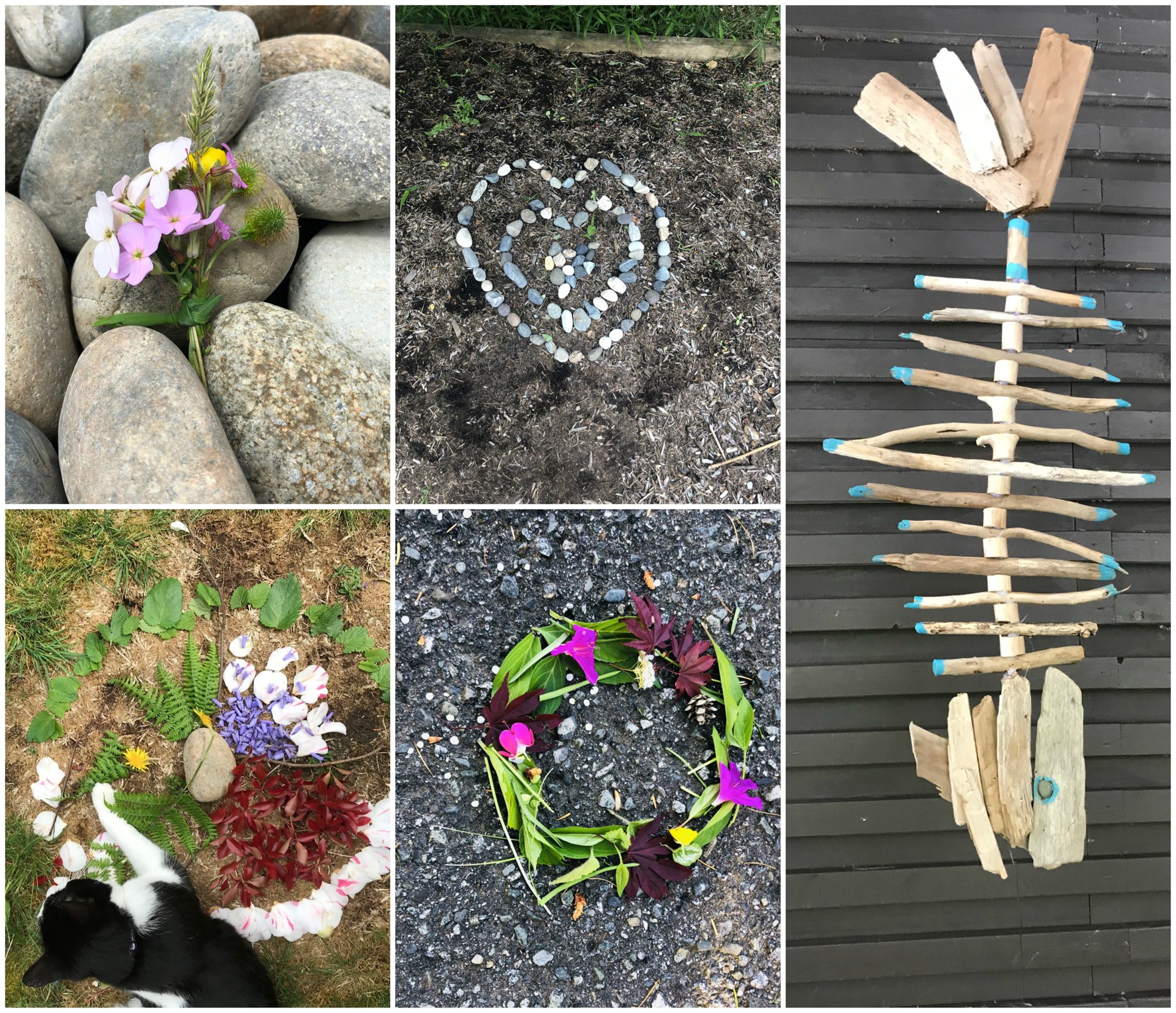 Andy Goldsworthy Inspired Art